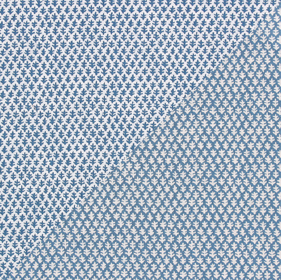Burma Performance Fabric Summer Blue (Reversible) – Sister Parish
