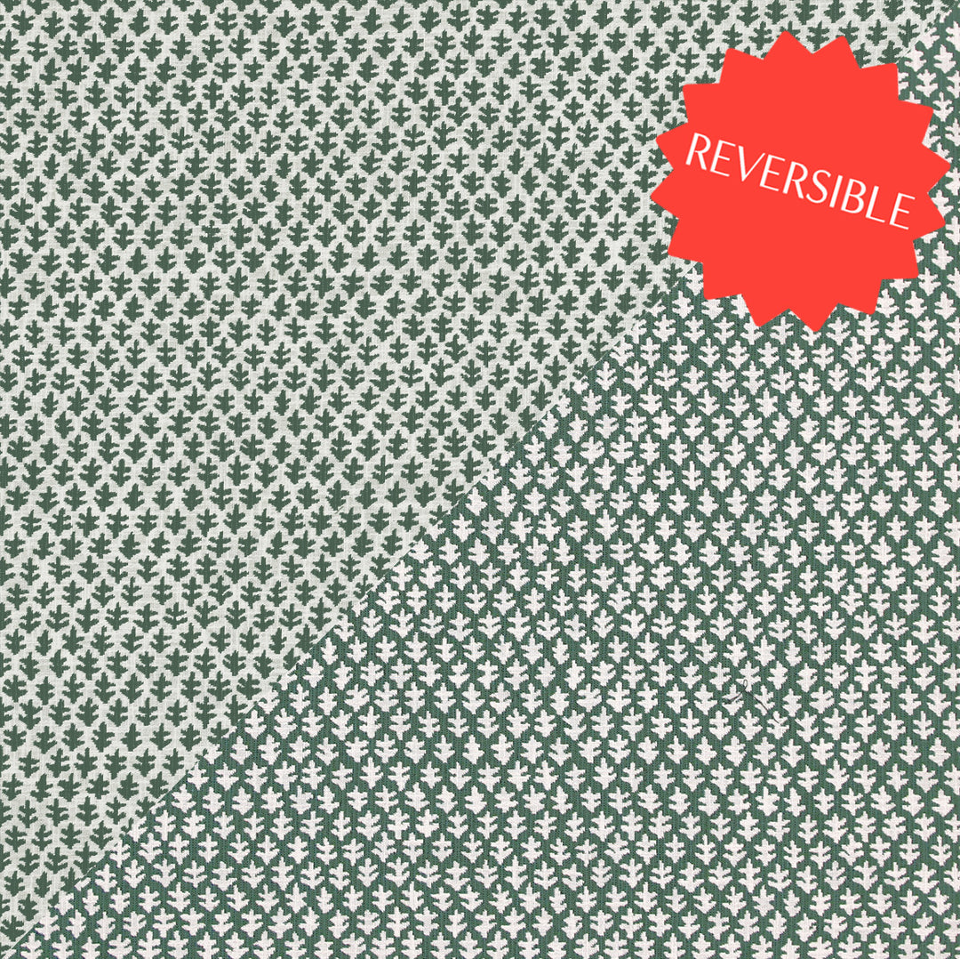 Burma Performance Fabric Spruce (Reversible) – Sister Parish