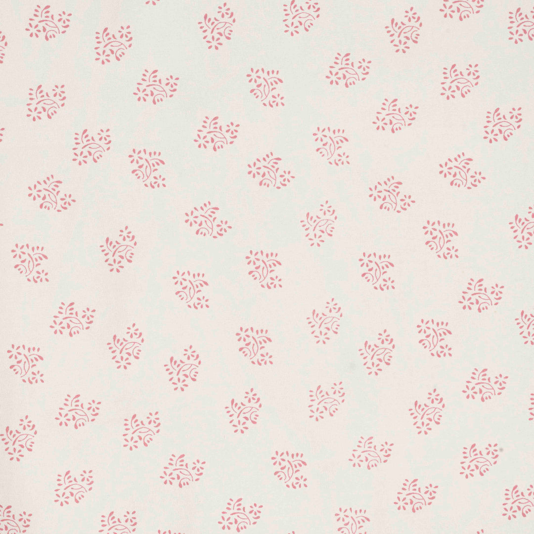 Dolly Flower Fabric Pink – Sister Parish