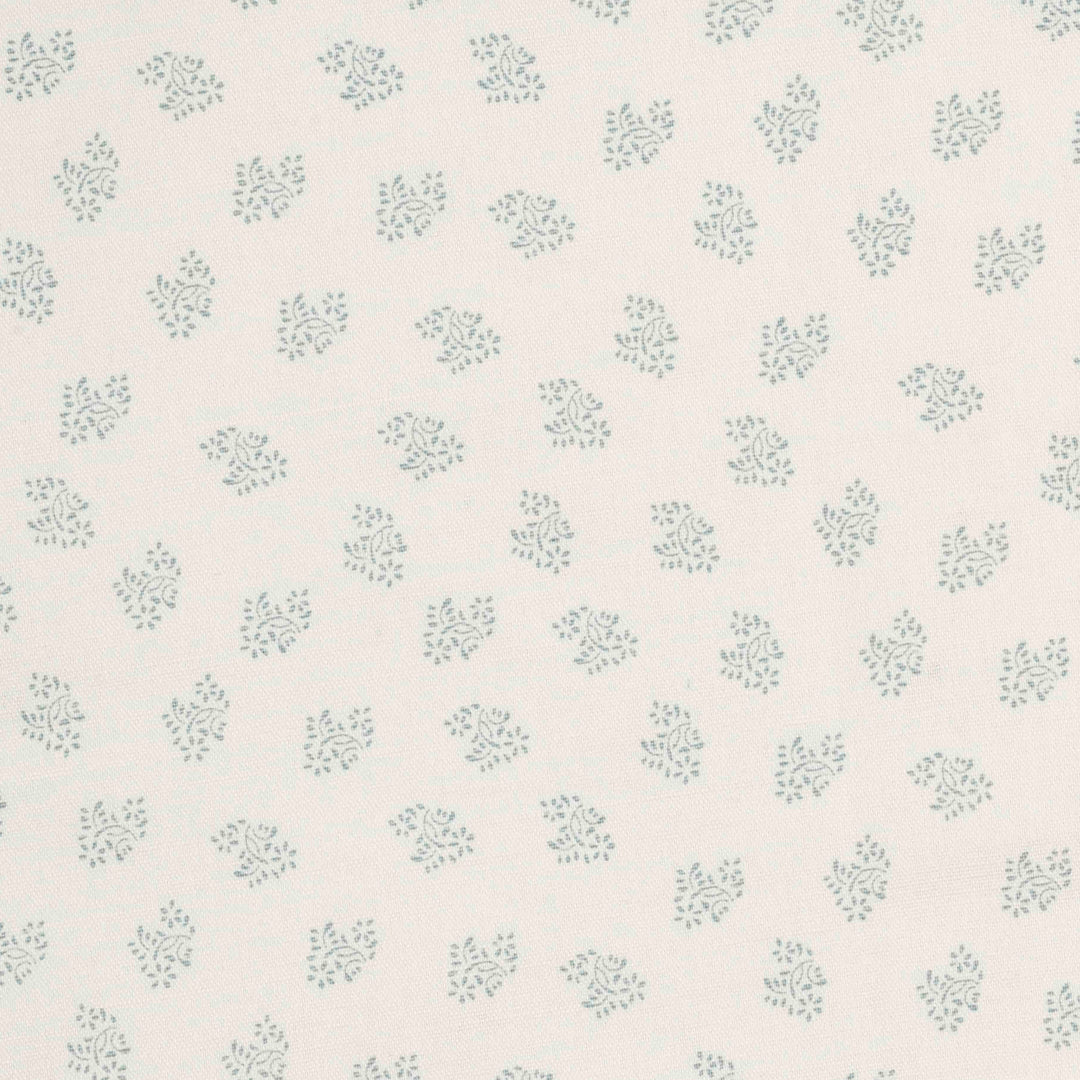 Dolly Flower Fabric Seafoam – Sister Parish