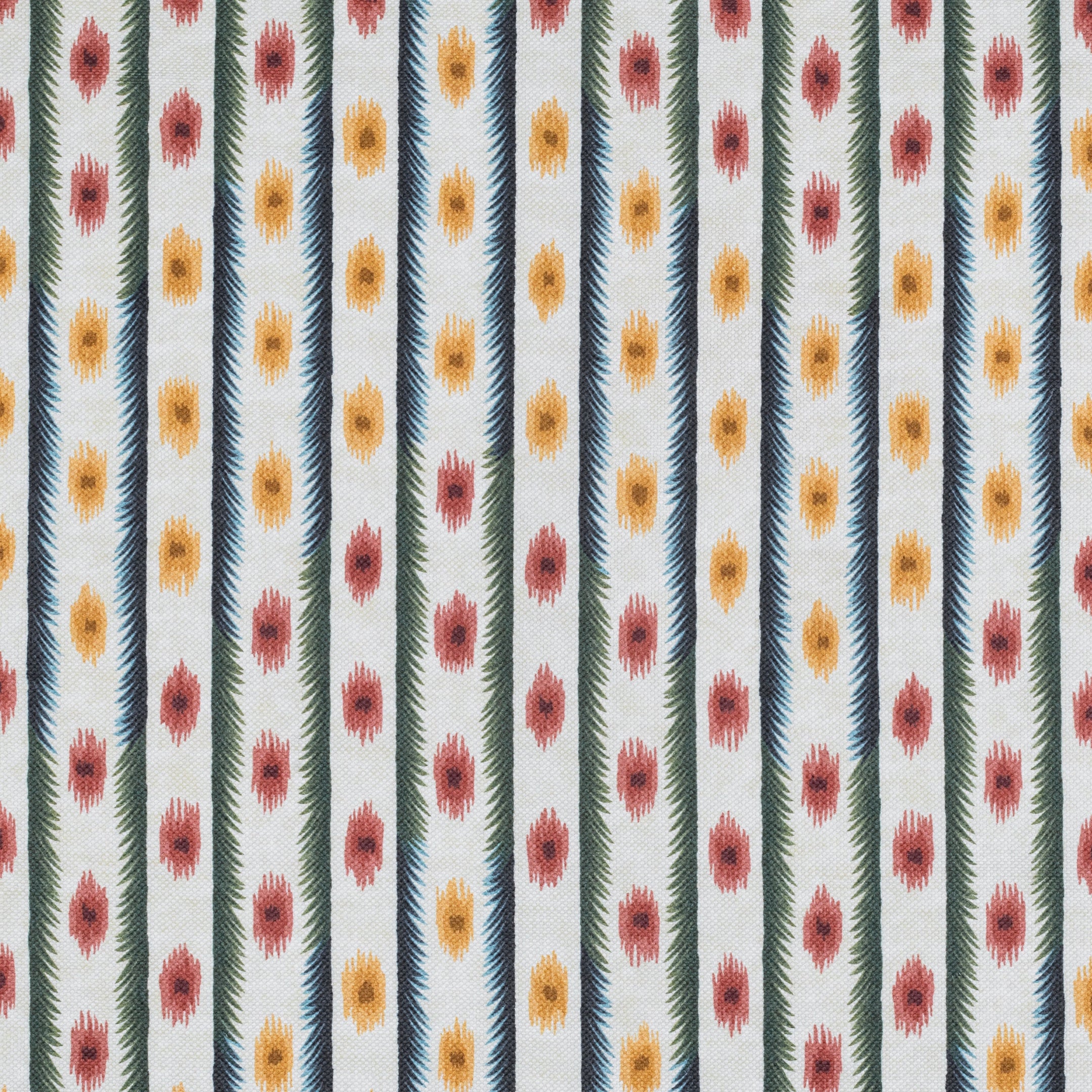 La Fortuna Fabric Red, Blue, Green, Yellow – Sister Parish
