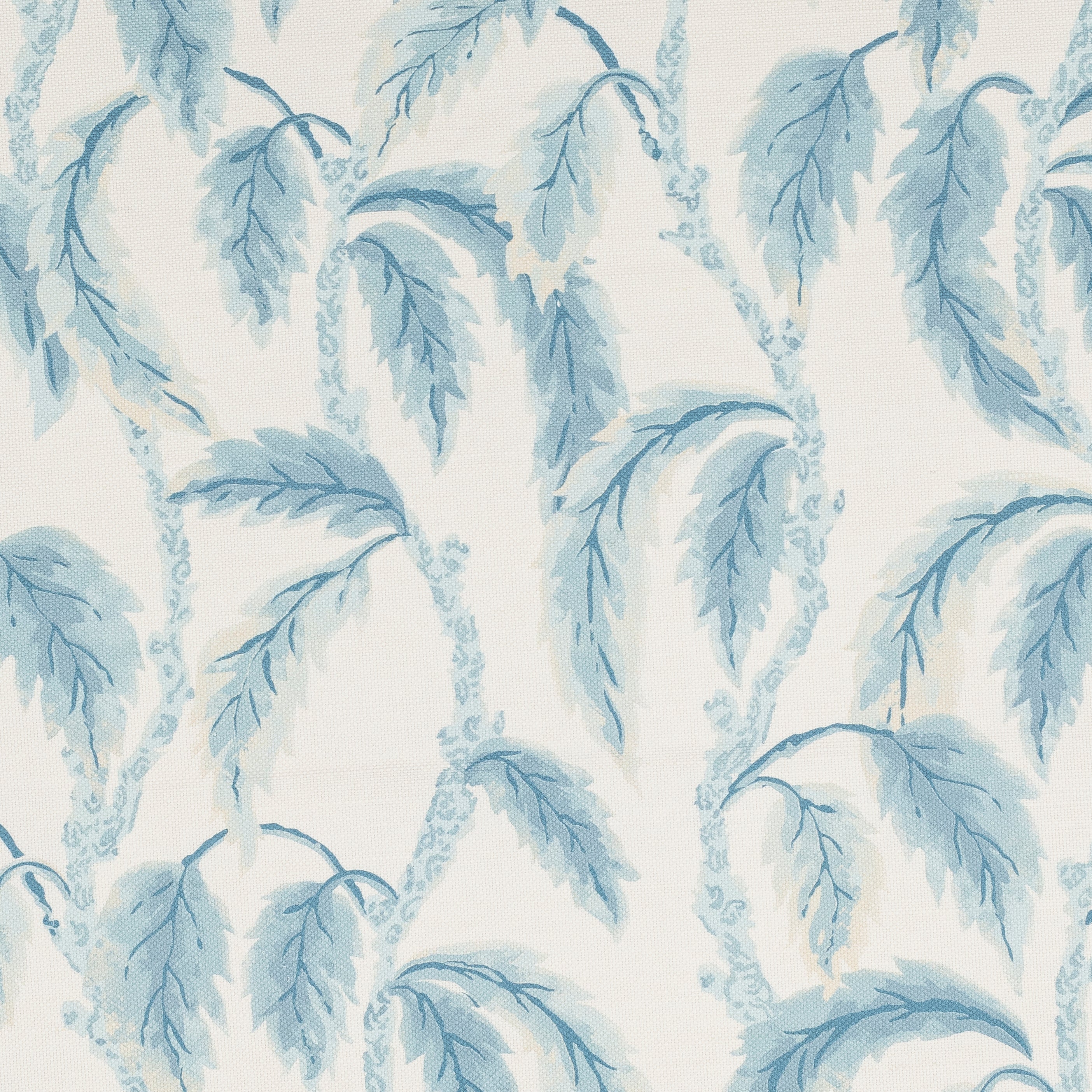 Palm Grove Fabric Blue – Sister Parish