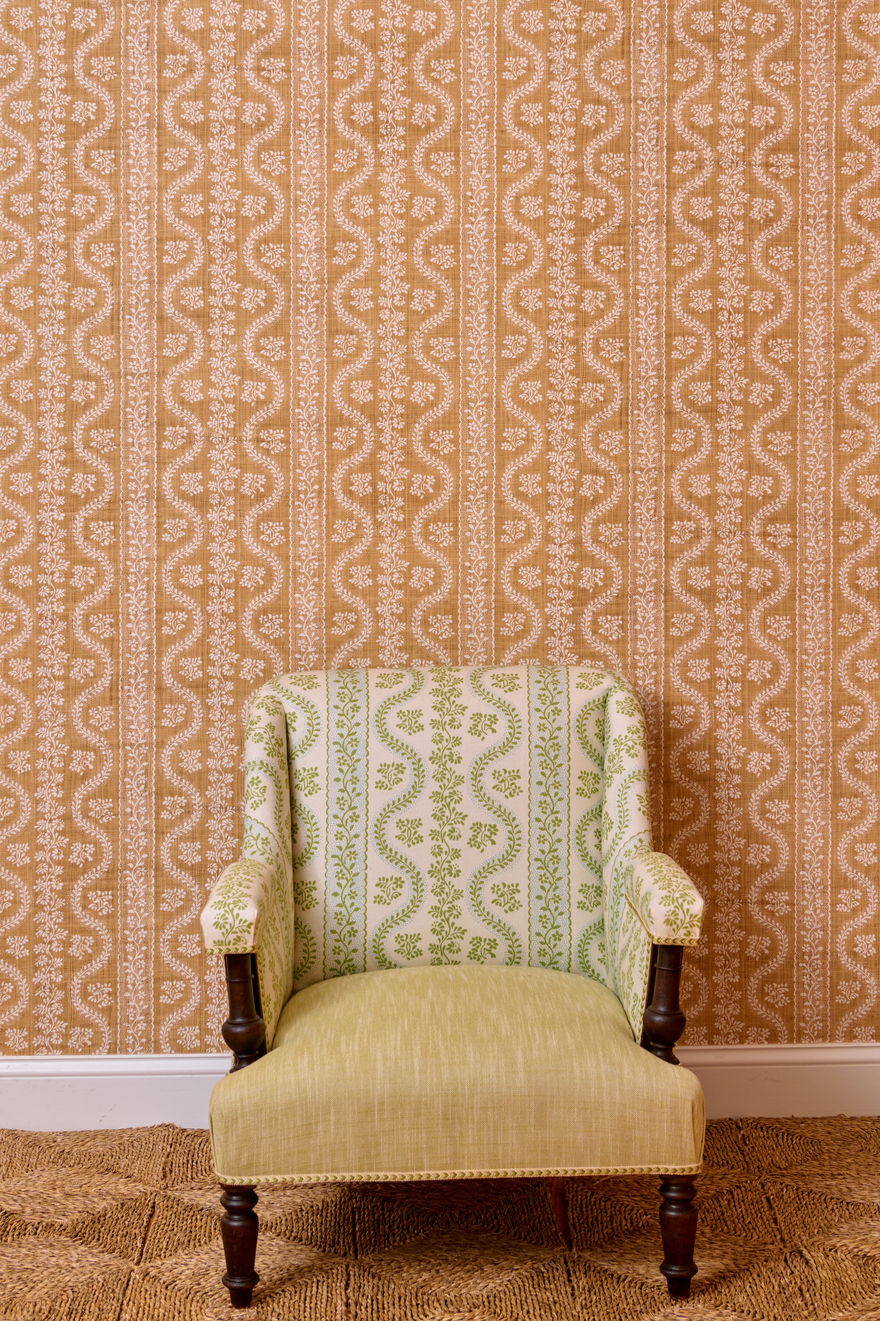 Dolly Fabric Lettuce Green – Sister Parish