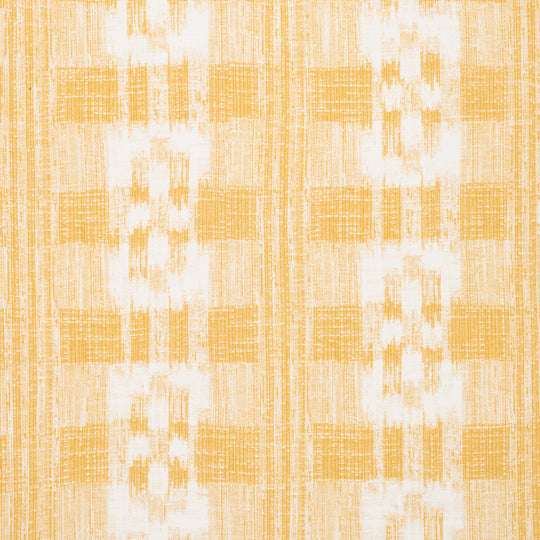 Mahalo Check Wallpaper Yellow | Sister Parish Design | Luxury Wallpaper