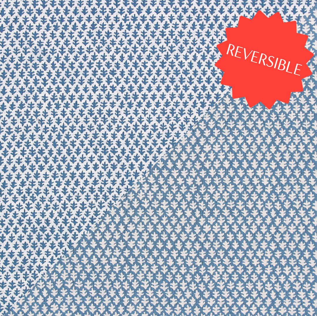 Burma Performance Fabric( Reversible)Summer Blue – Sister Parish